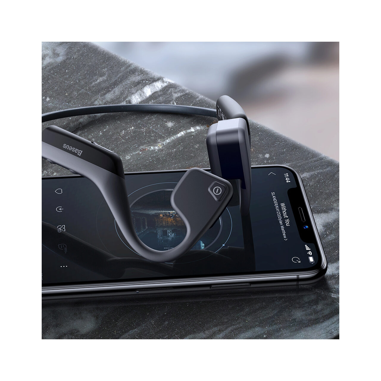 Baseus Casti Covo BC10 Bone Conduction True Wireless Black (Bluetooth 5 ...