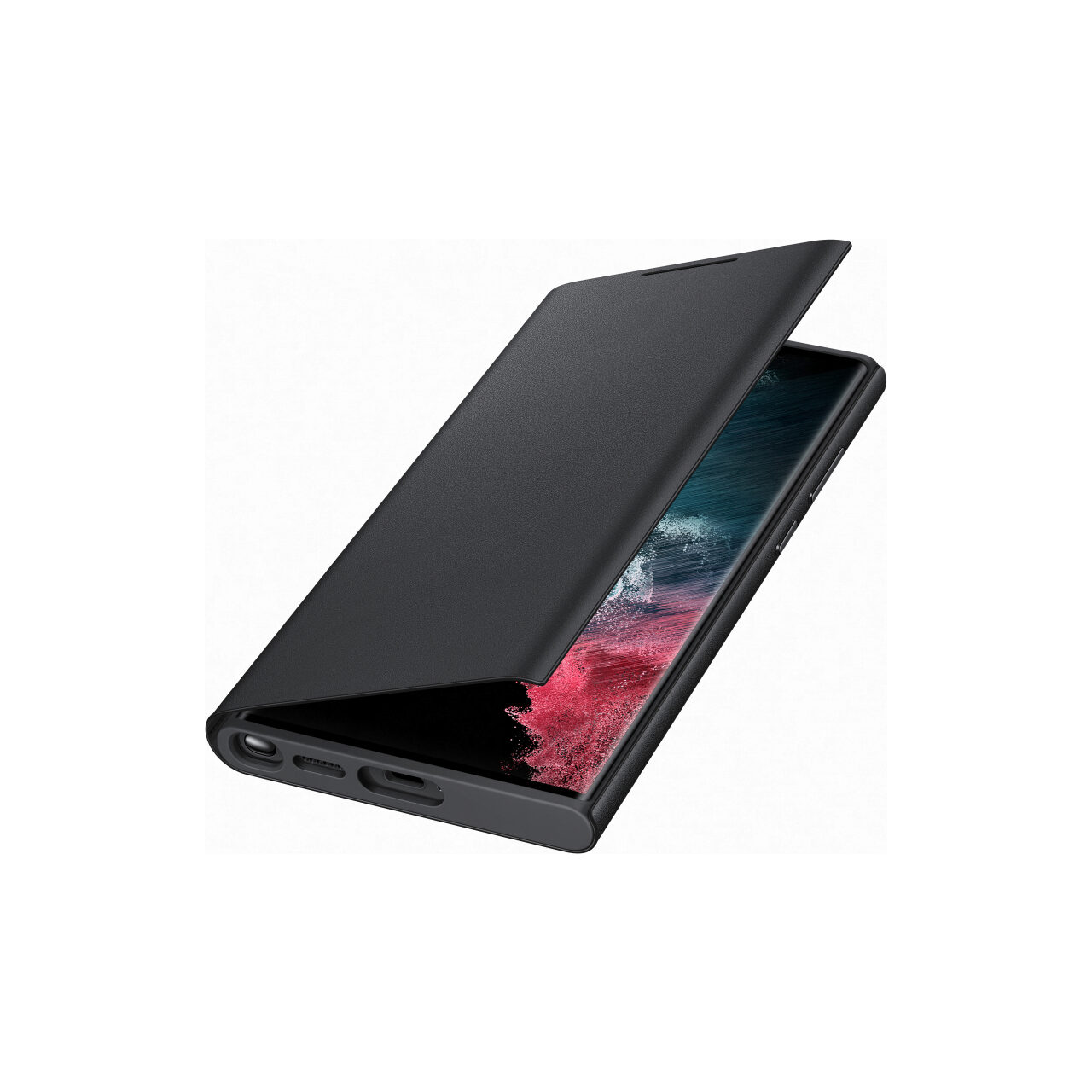 Husa Originala Samsung Galaxy S22 Ultra Smart LED View Cover Black ...