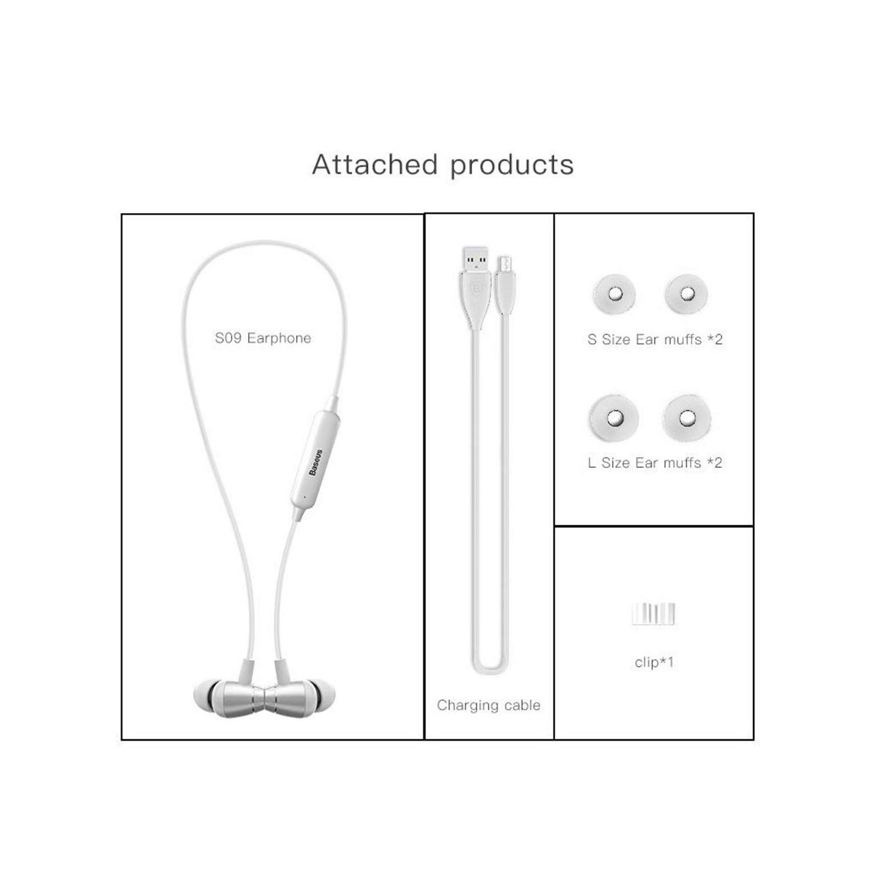 Baseus Casti Encok S9 Sport True Wireless Bluetooth White (in-ear ...