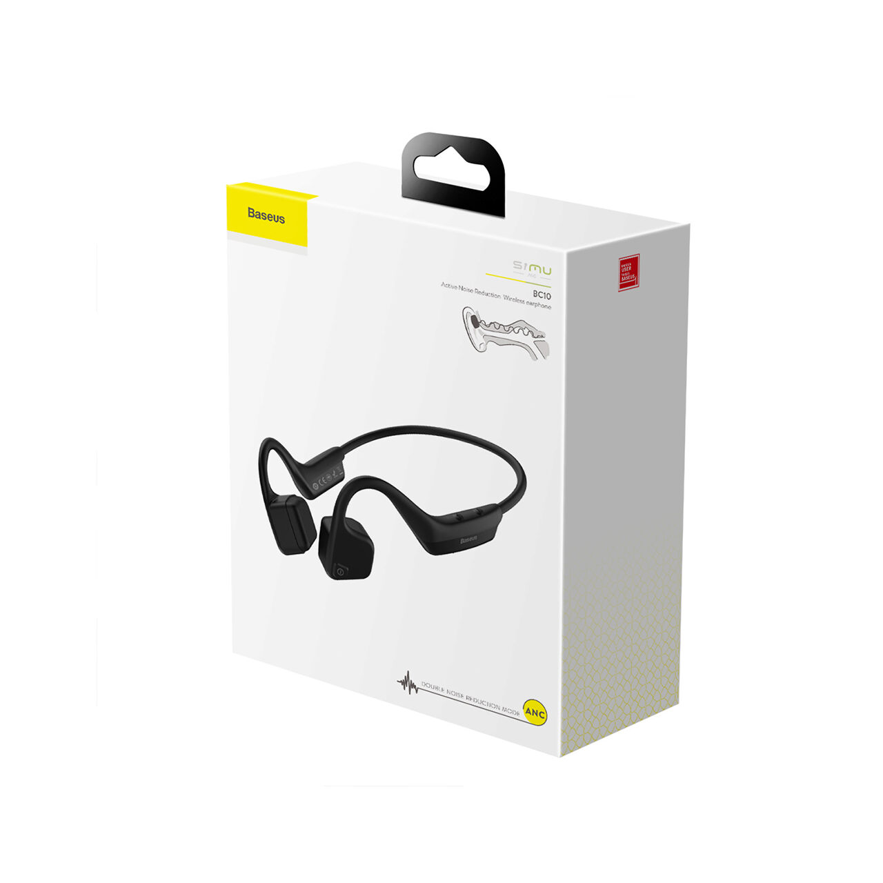 Baseus Casti Covo BC10 Bone Conduction True Wireless Black (Bluetooth 5 ...