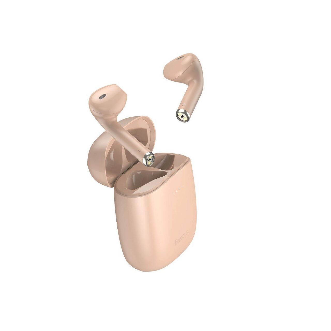 Casti True Wireless Baseus Encok W04 Pro Bluetooth 5.0 Pink - ARCO B2B