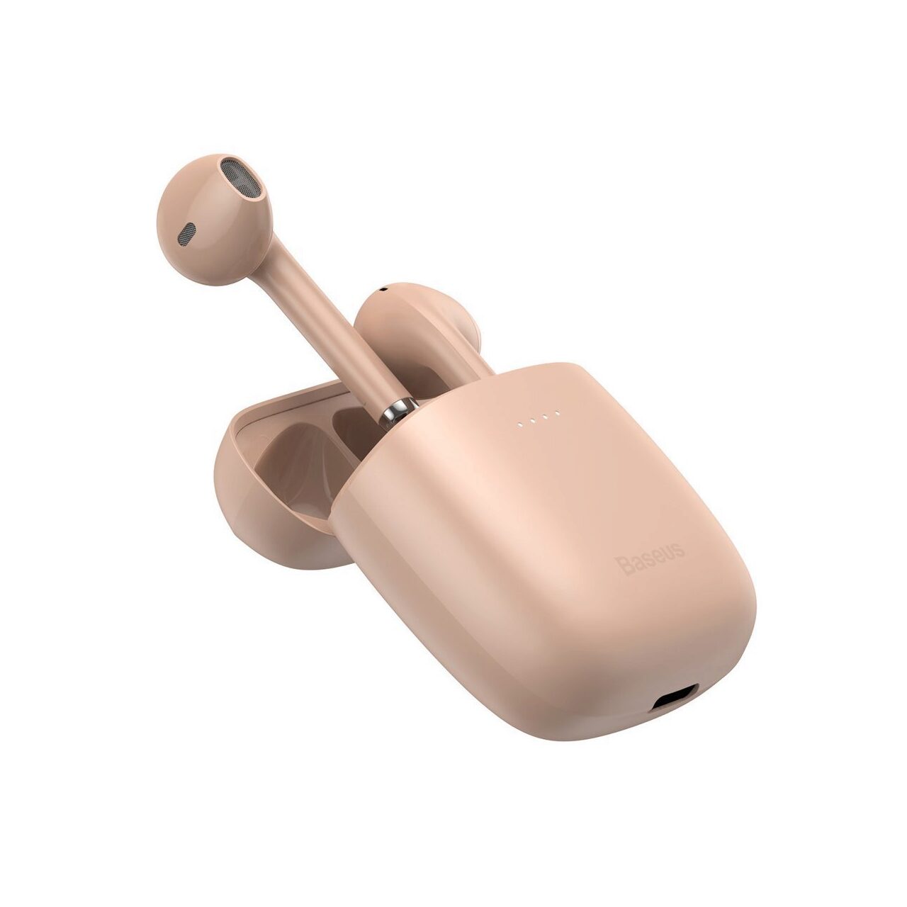 Casti True Wireless Baseus Encok W04 Pro Bluetooth 5.0 Pink - ARCO B2B