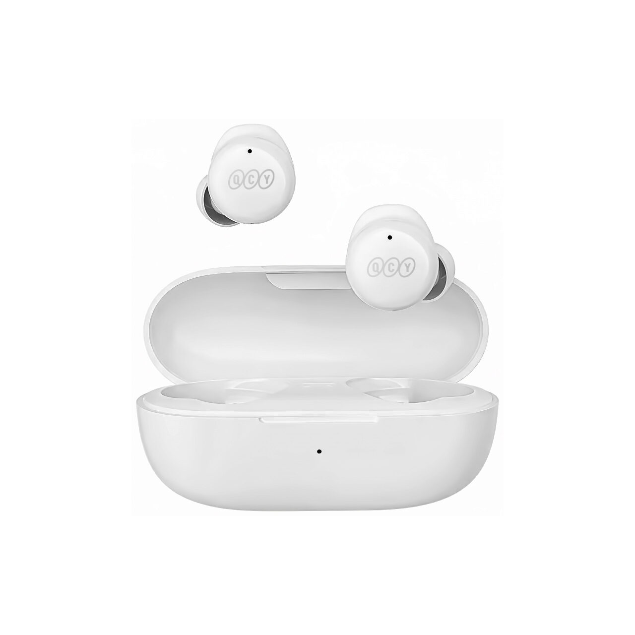 Casti True Wireless QCY T17 Touch Control Low Latency Bluetooth, Alb ...