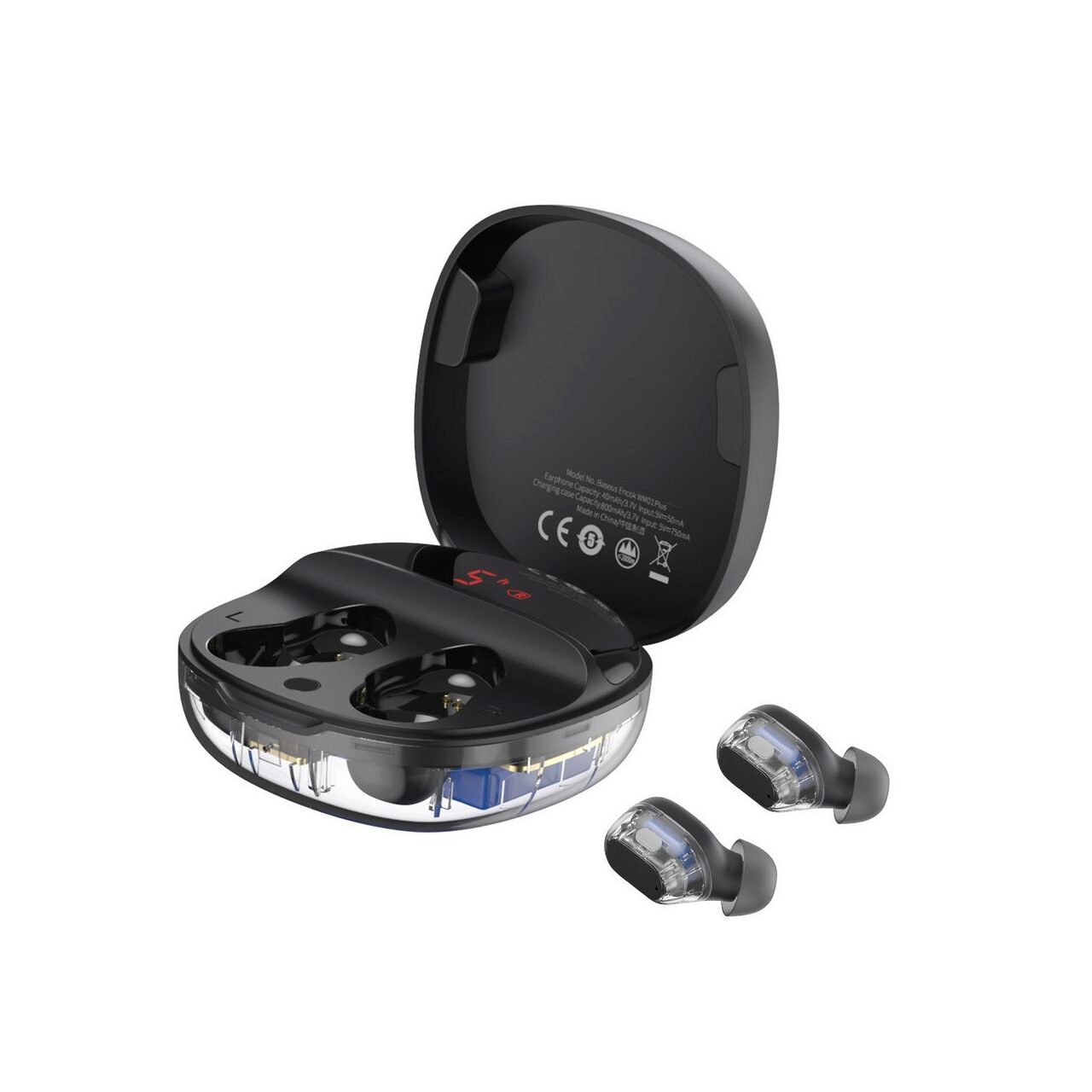 Casti True Wireless Baseus Encok WM01 Plus Bluetooth Black - ARCO B2B