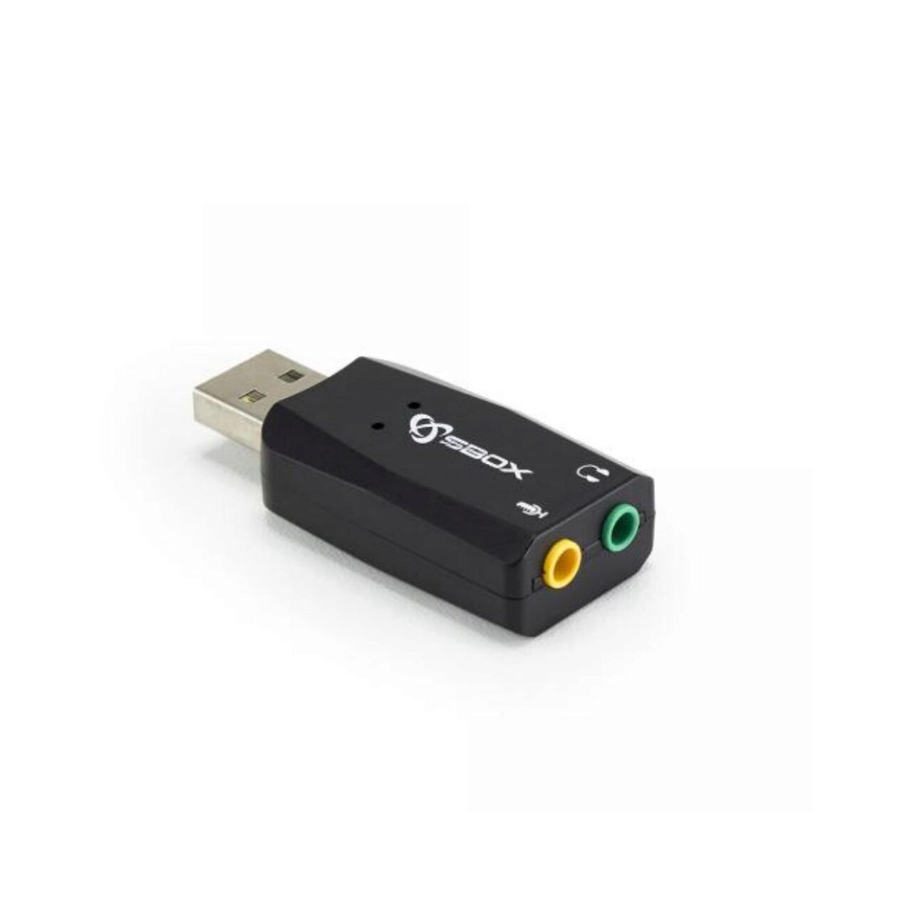 Adaptor USB la port Jack 3.5mm Sbox USBC-11 Black - ARCO EXPERT B2B
