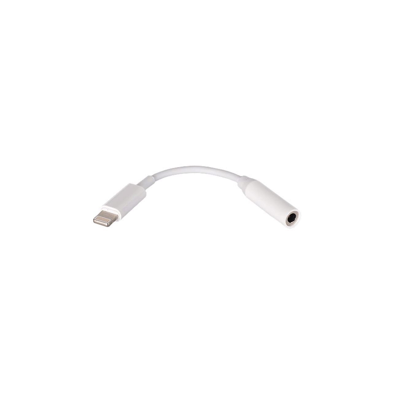 Adaptor Lightning Mini la Jack 3.5 Lemontti White - ARCO EXPERT B2B